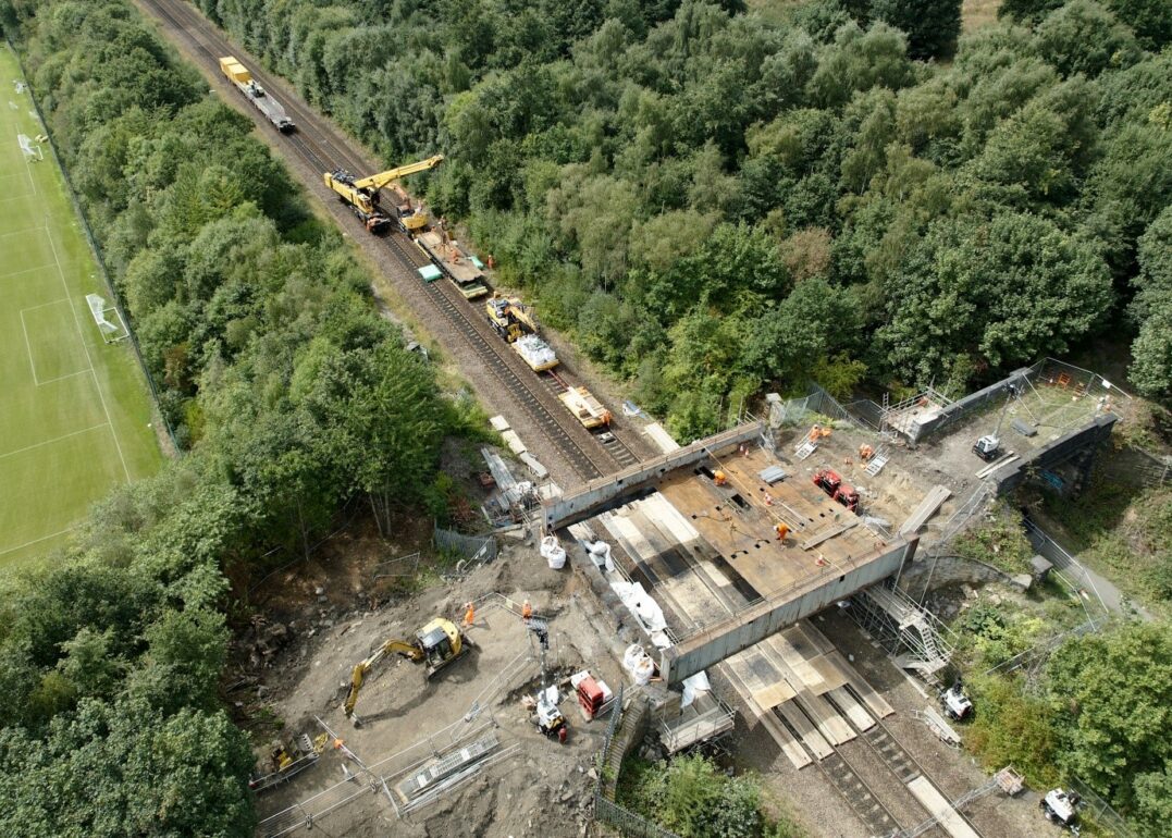 Fieldhouse Lane Bridge - Transpennine Route Upgrade