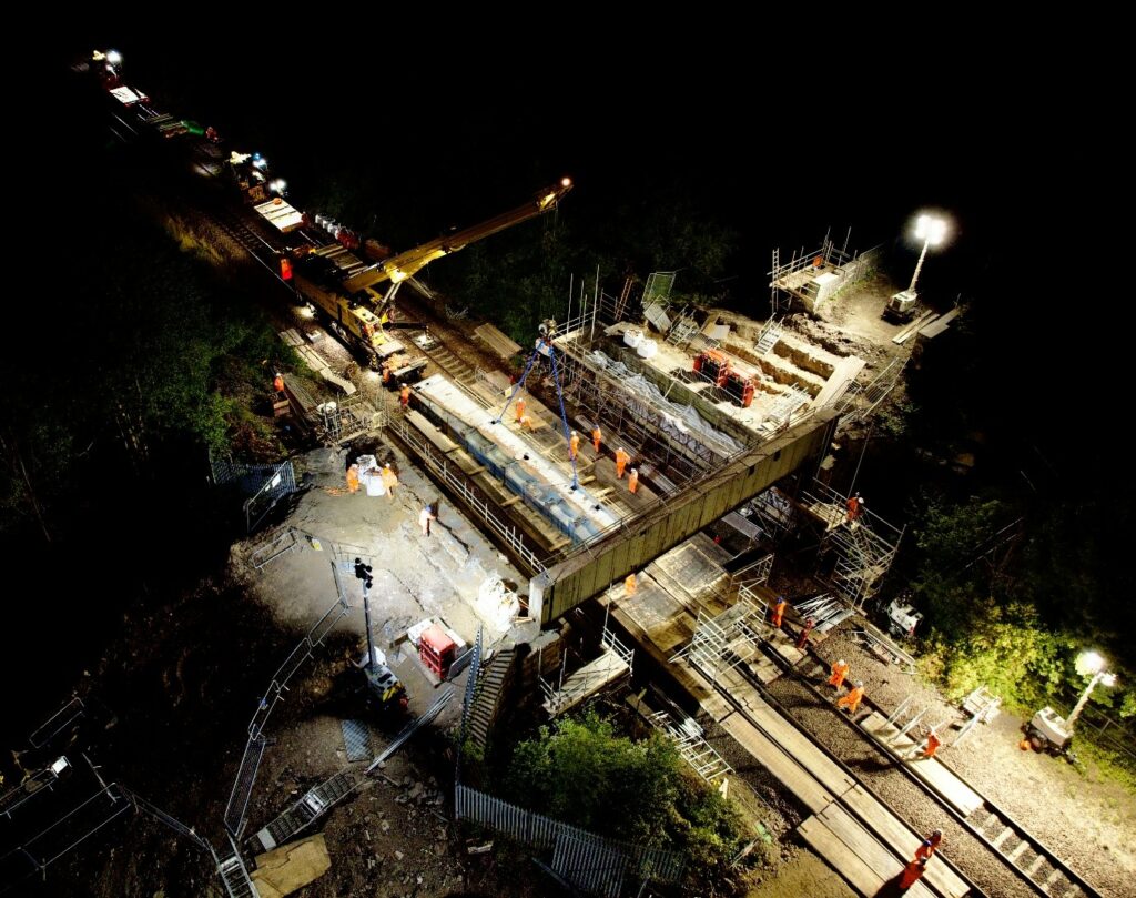 Fieldhouse Lane Bridge - Transpennine Route Upgrade