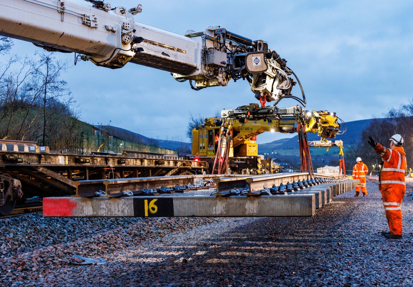 Major railway upgrades in Stalybridge reach pivotal halfway point ...