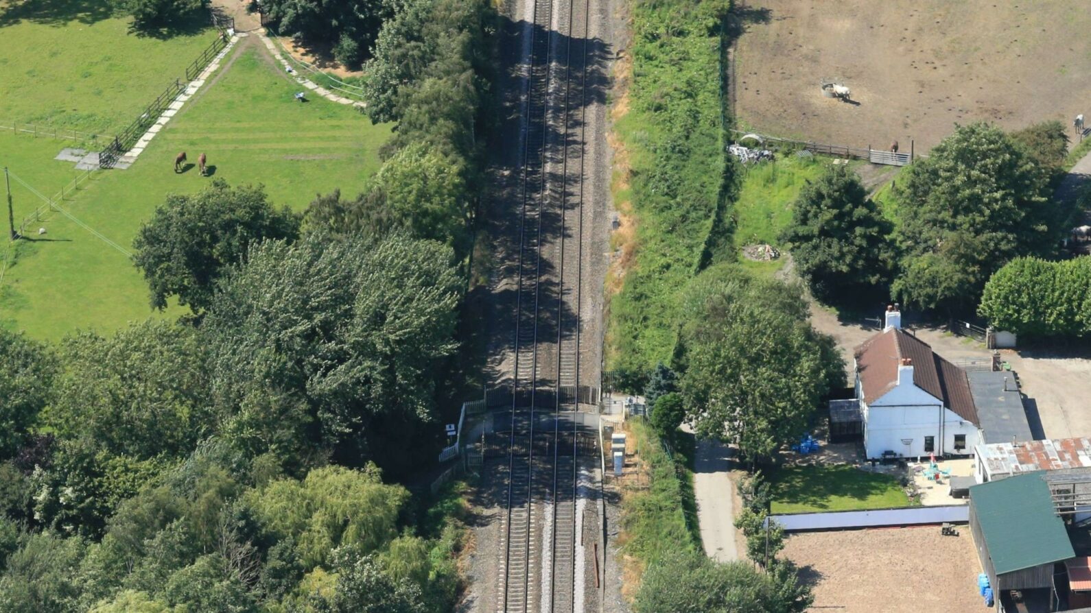 Barrowby Lane Bridleway Footbridge - Transpennine Route Upgrade