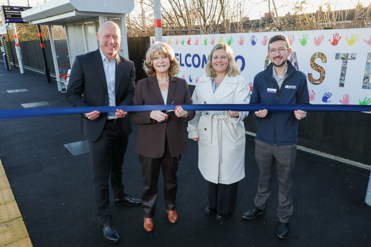 New rail link for Castleford launched as improved station is unveiled ...