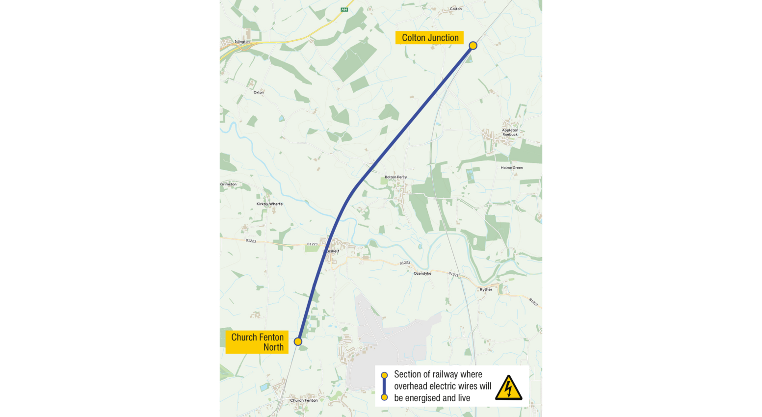E1 Energisation - Transpennine Route Upgrade