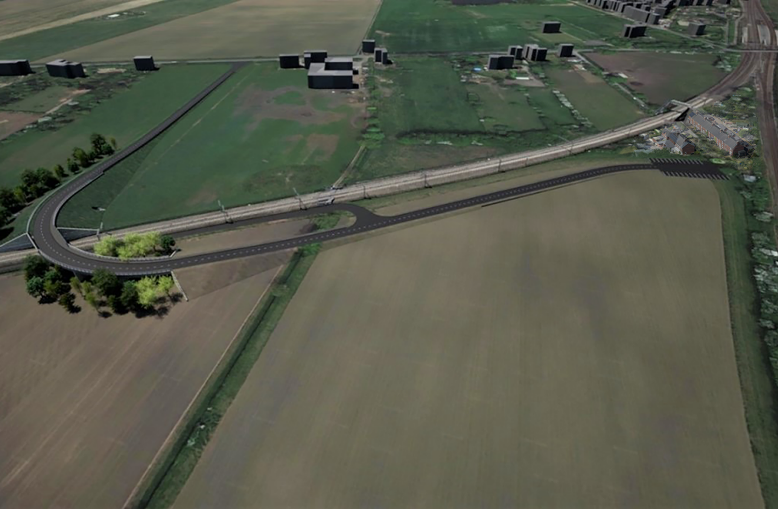 Rose Lane - Transpennine Route Upgrade