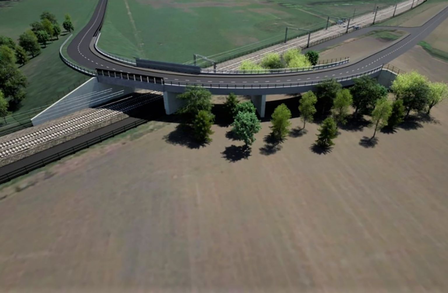 Rose Lane - Transpennine Route Upgrade