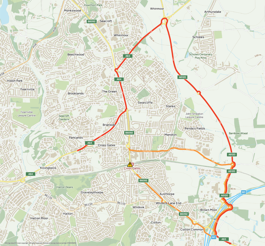 Cross Gates, Station Road Bridge - Transpennine Route Upgrade