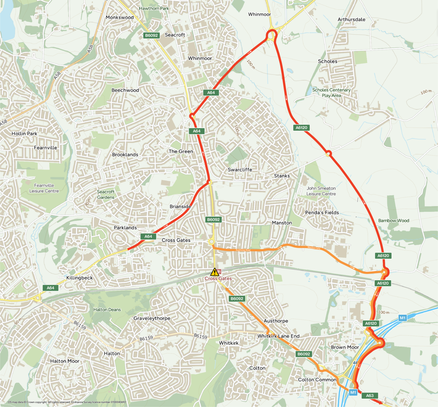 Cross Gates, Station Road Bridge - Transpennine Route Upgrade