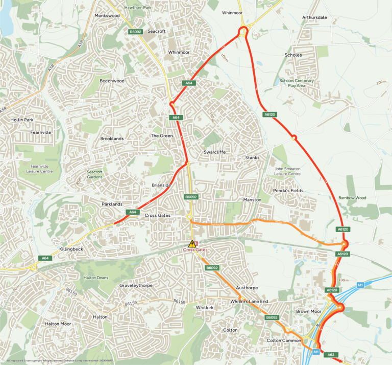 Cross Gates, Station Road Bridge - Transpennine Route Upgrade