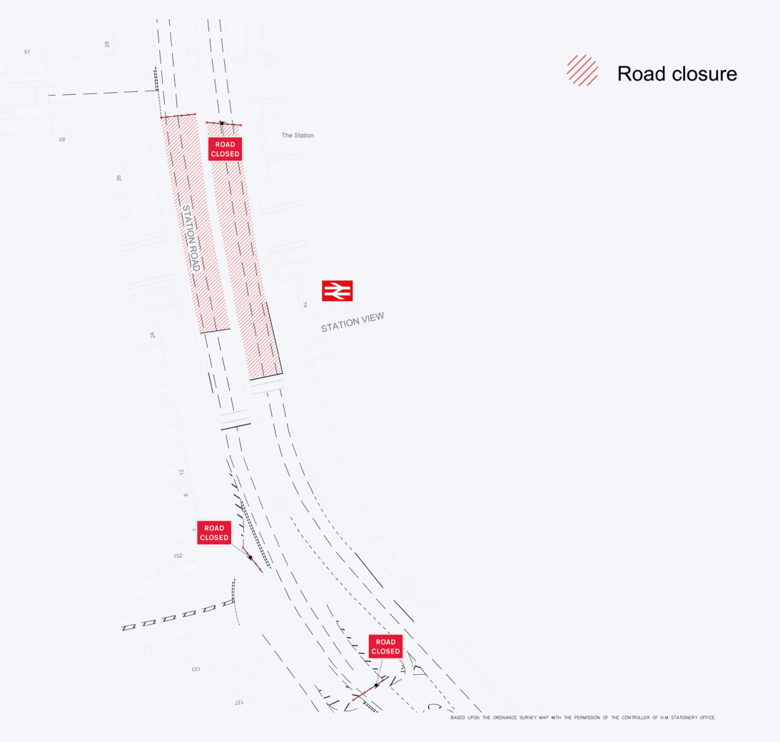 Cross Gates, Station Road Bridge - Transpennine Route Upgrade