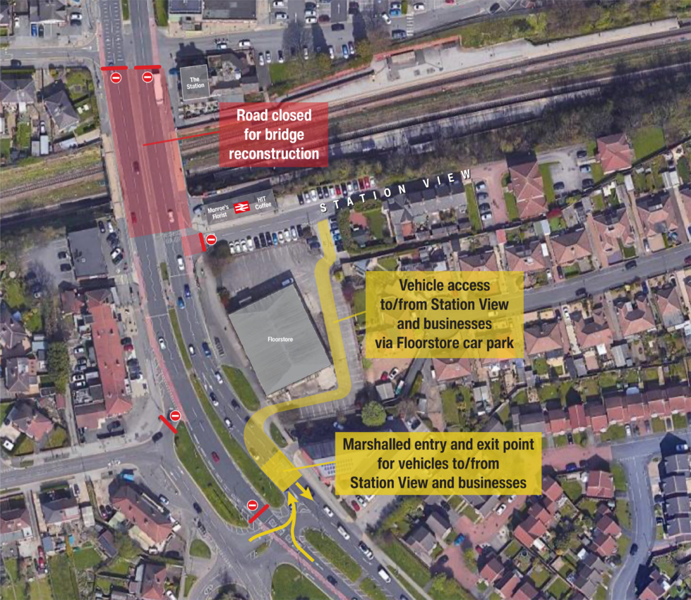 Cross Gates, Station Road Bridge - Transpennine Route Upgrade