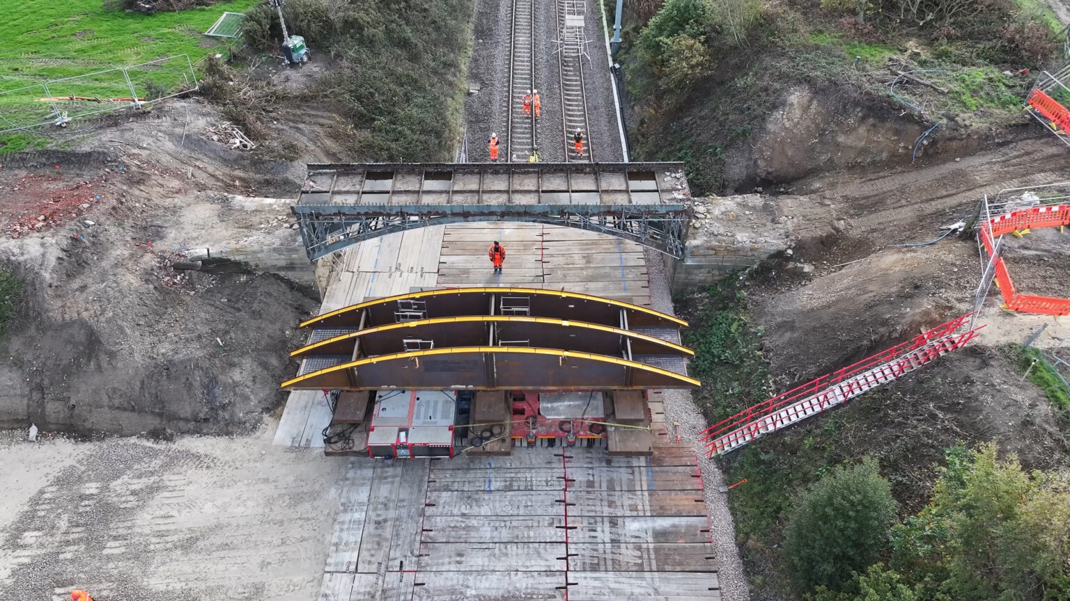 Upgrades underway for oldest in-situ cast-iron railway bridge in the ...